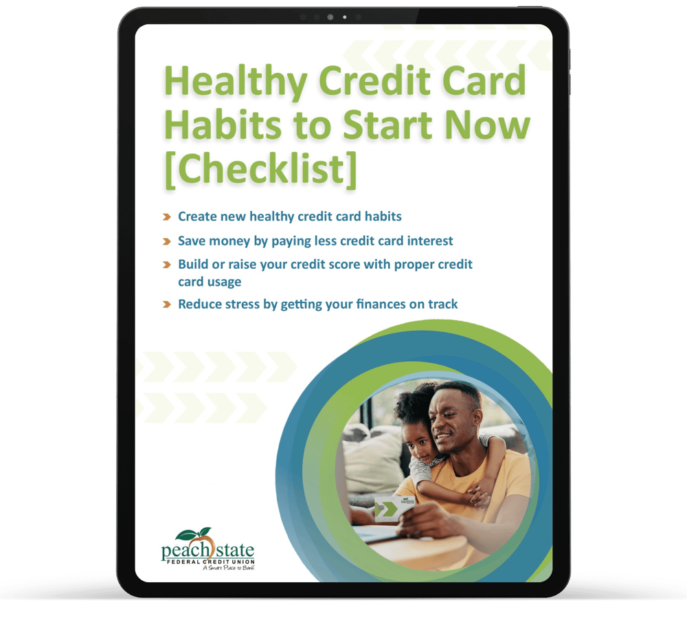 Healthy Credit Card Habits to Start Now Checklist